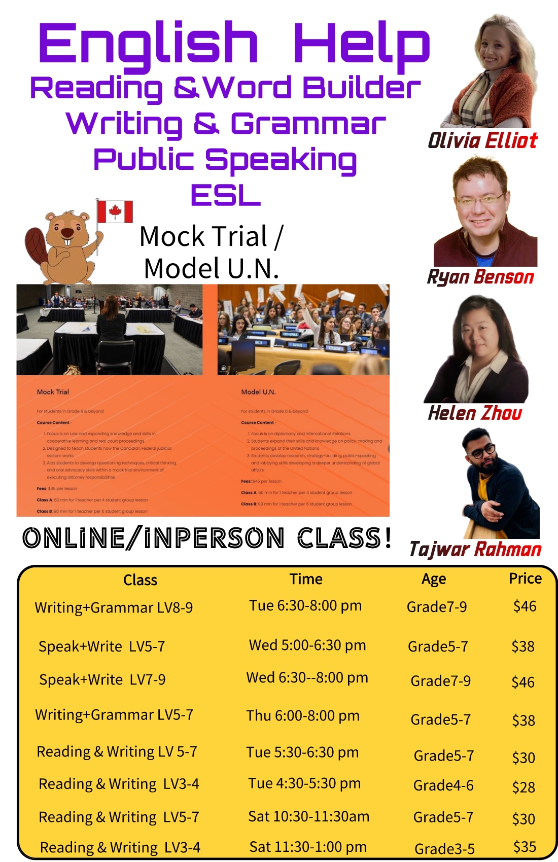 Grammar & Writing - High School - VIP Teaching