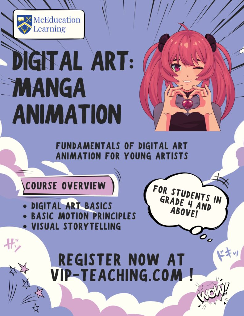 Digital Art – Manga Animation – VIP Teaching-student lunch